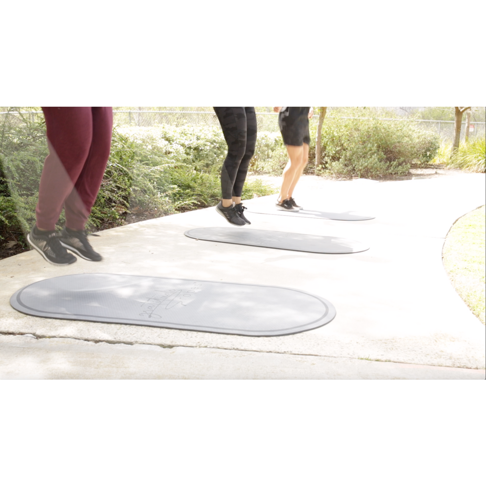 Shock-Absorbing Jump Rope Mat for Knee and Joint Protection – Gratitude ...